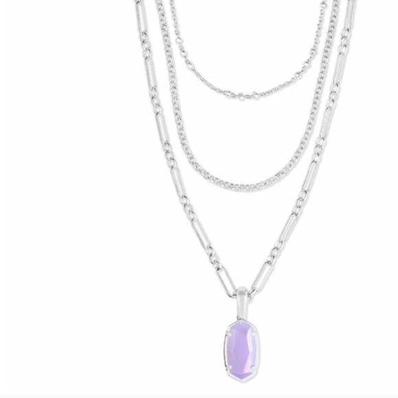 Kendra Scott | Jewelry | Nwt Kendra Scott Elisa Triple Strand Frosted ...